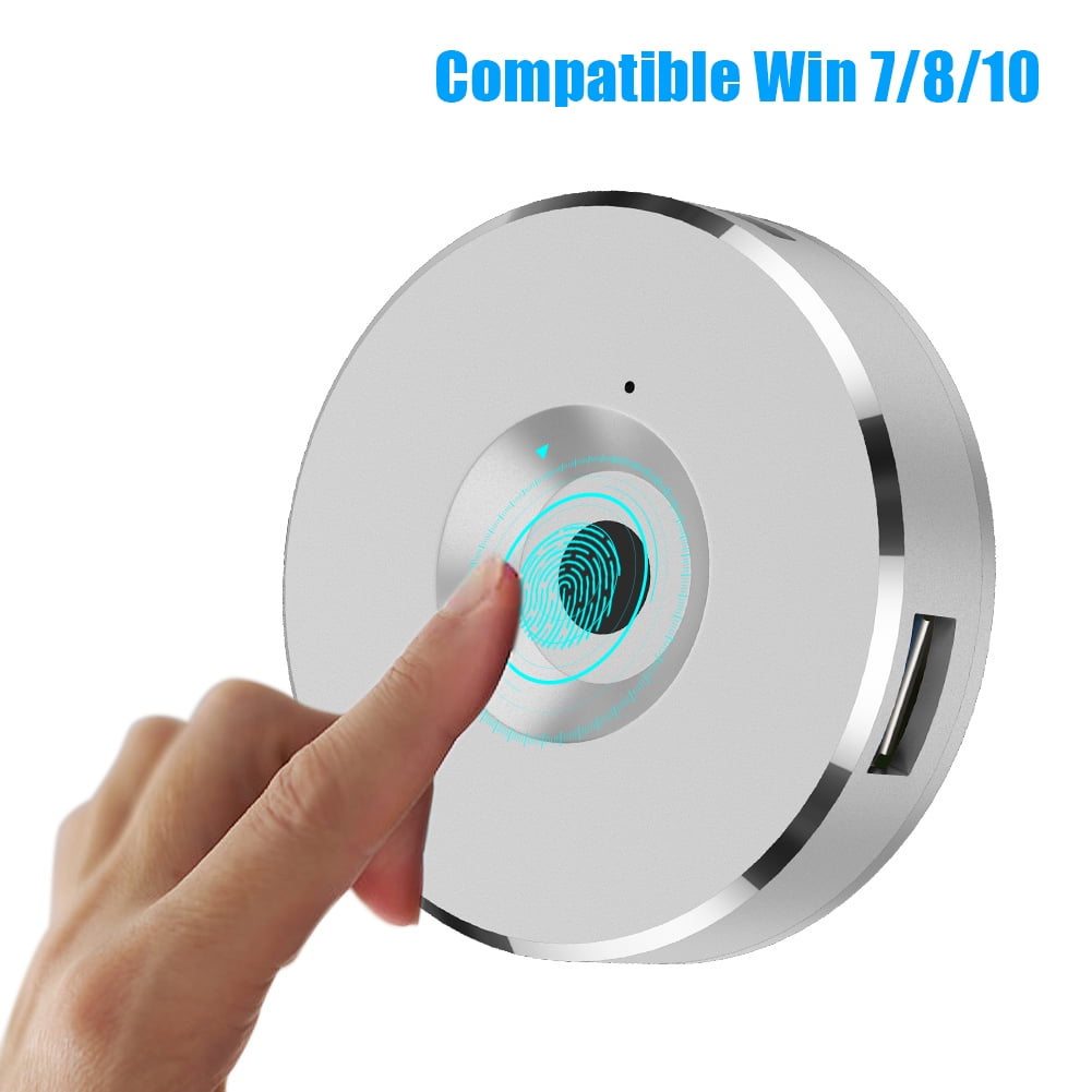 USB Fingerprint Reader for Windows 8 7, Fingerprint HUB Biometrics Sign ...