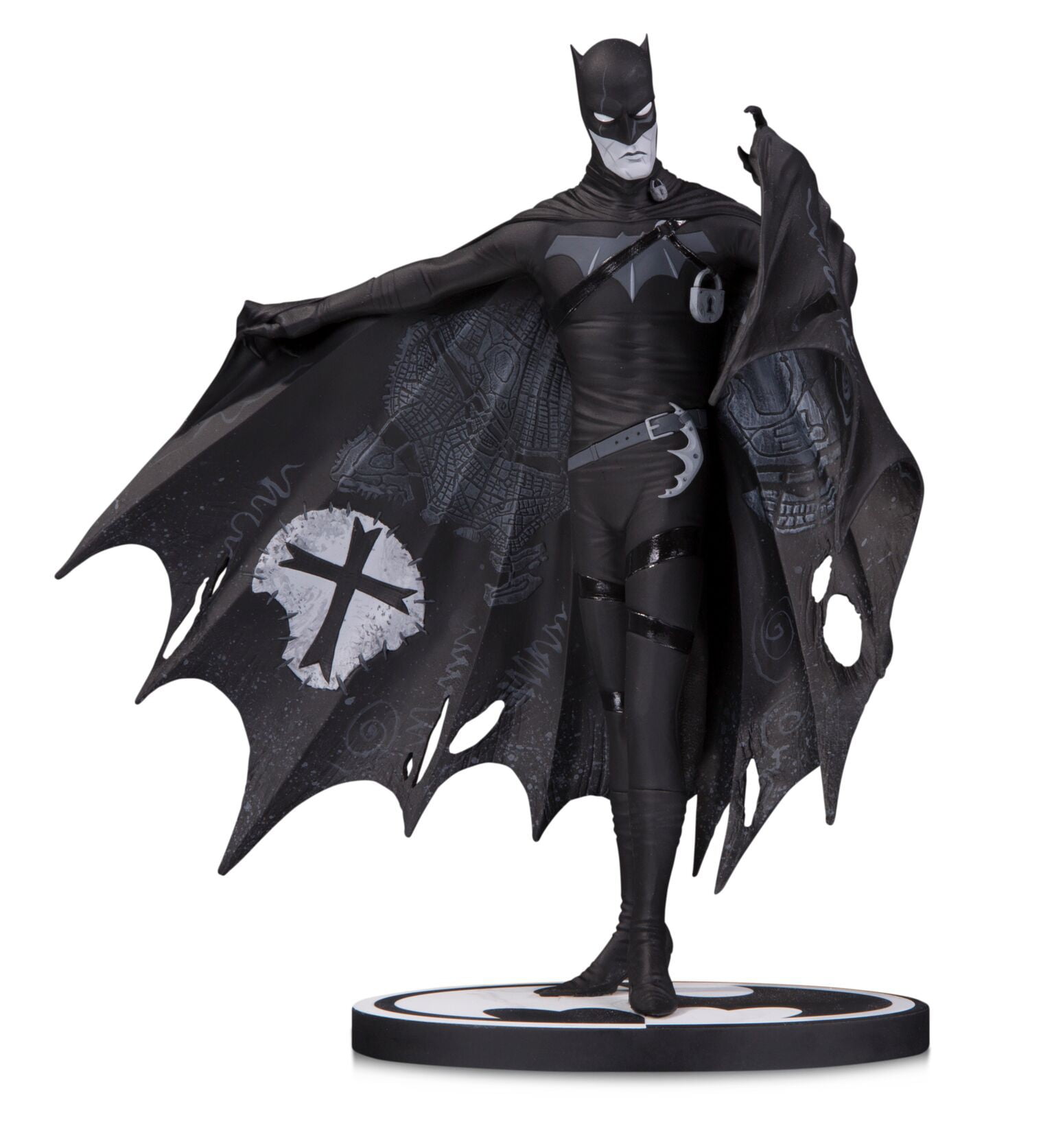 Batman Black & White Batman Statue by Gerard Way - Walmart.com