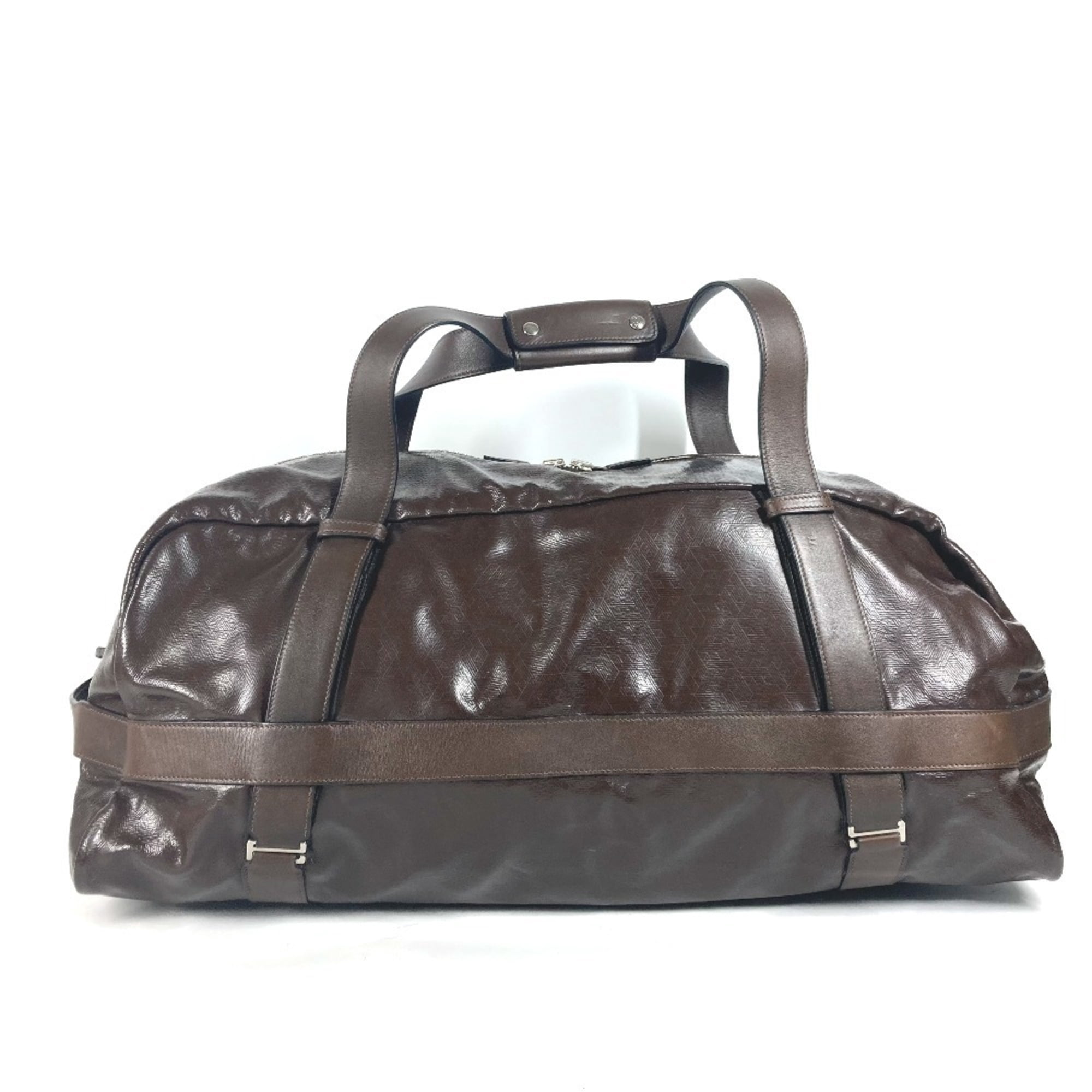Pre-Owned HERMES Hermes Shoulder Bag Arion 60 Travel Boston Coated ...