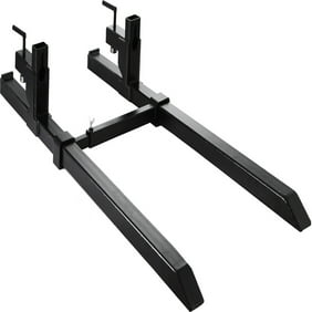 Titan Attachments 48" Pallet Fork Blades, 4,000 LB Load Capacity, Class ...