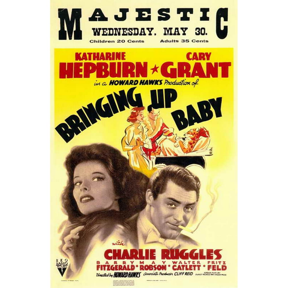Bringing Up Baby Movie POSTER 11 Bringing Up Baby Movie POSTER 11