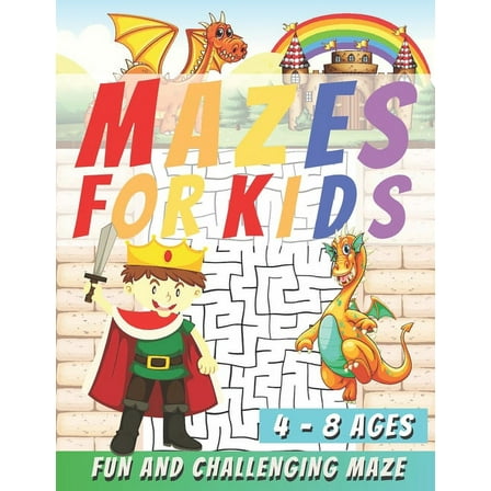 Mazes for Kids Age 4-8: Brain quest mazes for preschoolers Visual ...