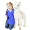 Large Stuffed Llama Rainbow Color Fully Stuffed & Ready to Hug - Large ...