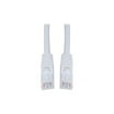 Cat6 White Ethernet Patch Cable, Snagless - Molded Boot, 50 Foot ...