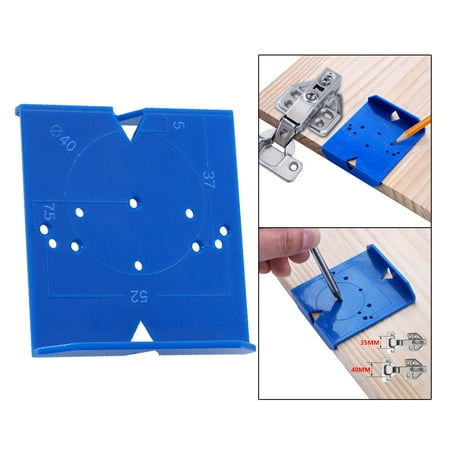 Hinge Hole Positioning Ruler Woodworking Tool for Door Hinge Fixture ...