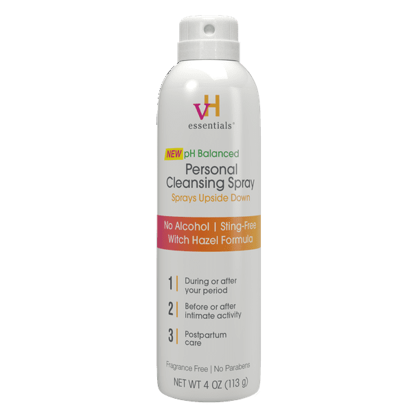vH essentials Intimate Cleansing Spray - Walmart.com