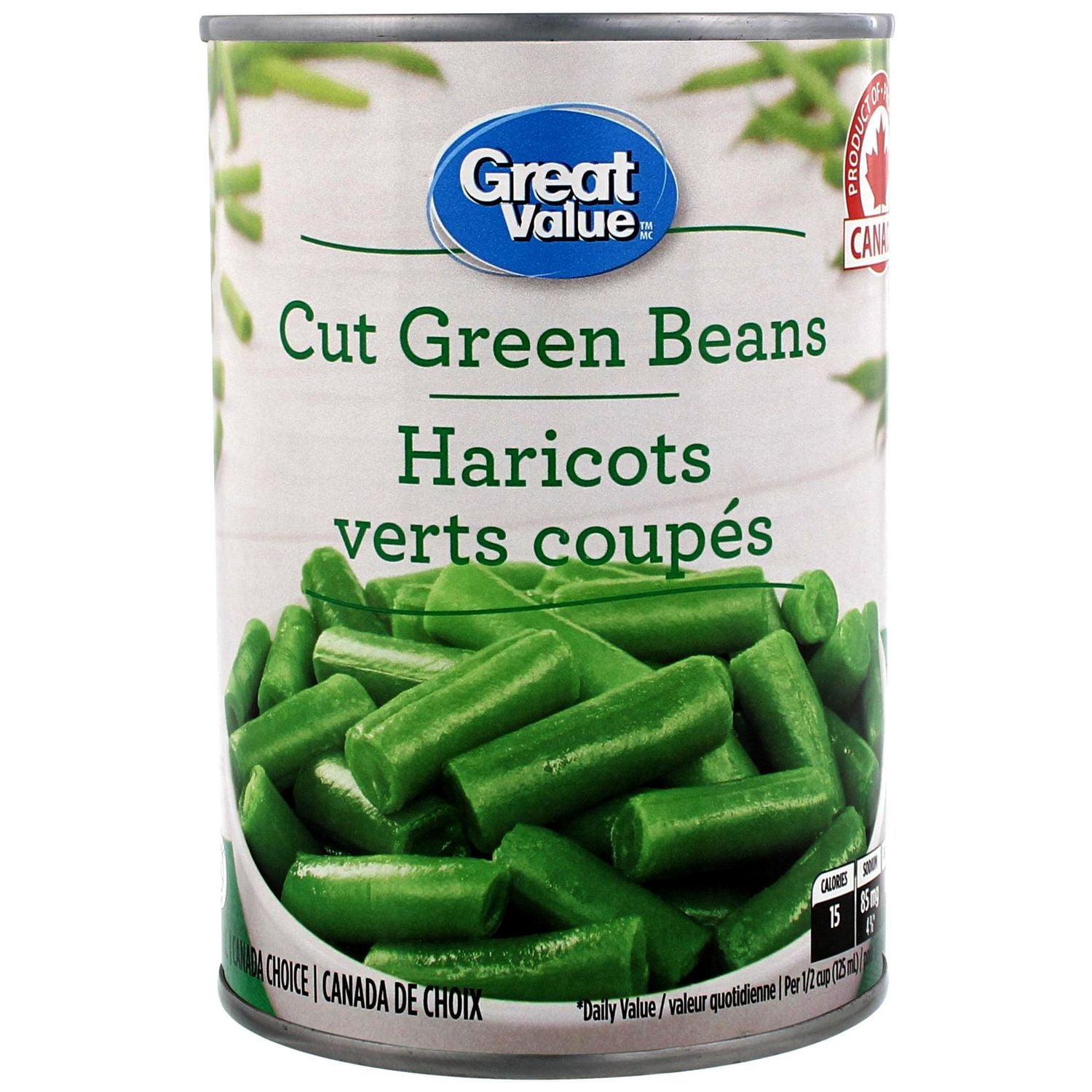 Click here for Great Value Cut Green Beans 398 Ml prices