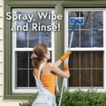 Windex Outdoor Glass Cleaner, All-in-One Window Cleaning Tool Refill ...