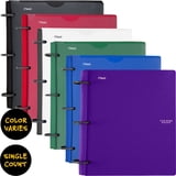 Five Star Flex Hybrid 1" NoteBinder, Green, Flexible Plastic Notebook ...