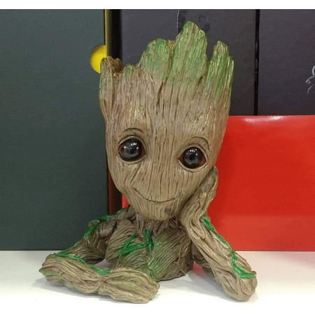 Baby Groot Flowerpot, Flowerpot Treeman Baby Groot Succulent Planter ...