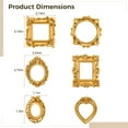 Mini Photo Frames 60 Pack, Decorative Twig Display Frames for ...