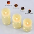 LIDUI-Flameless battery Operated LED candles with 11 Key remote control ...