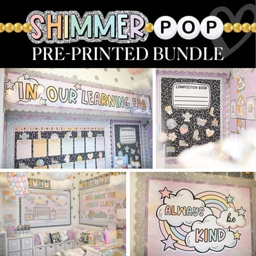 We Belong Classroom Decor Bundle - Walmart.com