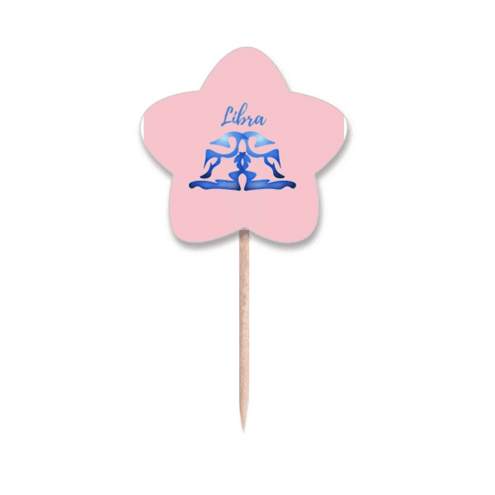 Constelación de balanza Selección de pastelitos Star lable Flag en ...