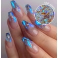 100pcs Nail Art Rhinestone Multi Shape Mix Crystal Nail Gems 3D Nail ...