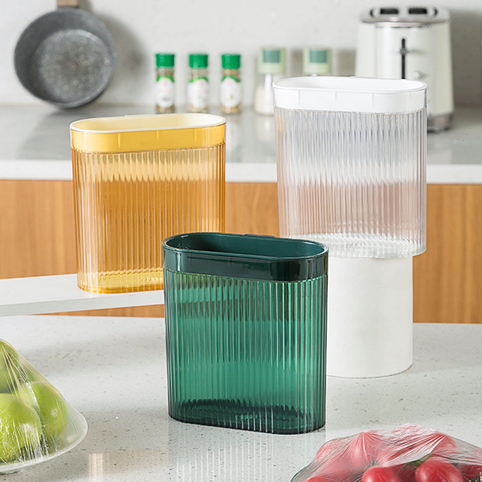 Waroomhouse Cling Film Organizer Punch Free Cross Opening Bottom ...