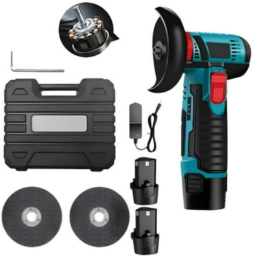 12V Brushless Mini Angle Grinder Kit, 3 Inch Metal Cutting & Polishing ...