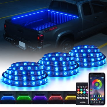 Xprite Universal Pink LED Bed Light Decorative Lights Pickup Truck ...