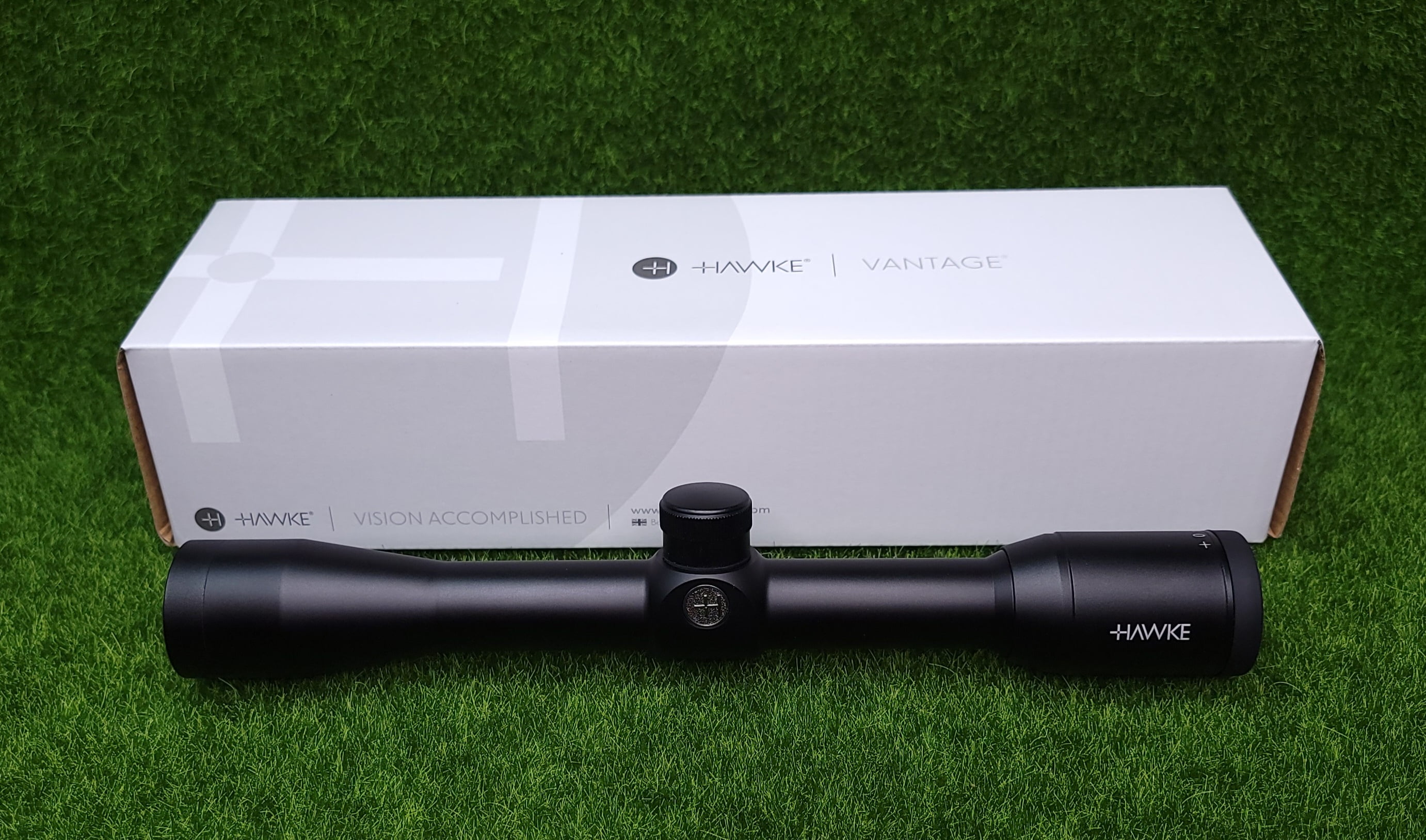 Hawke Vantage 4x32 Mil Dot Reticle Riflescope, Black, 1" Tube, 1/4 MOA ...