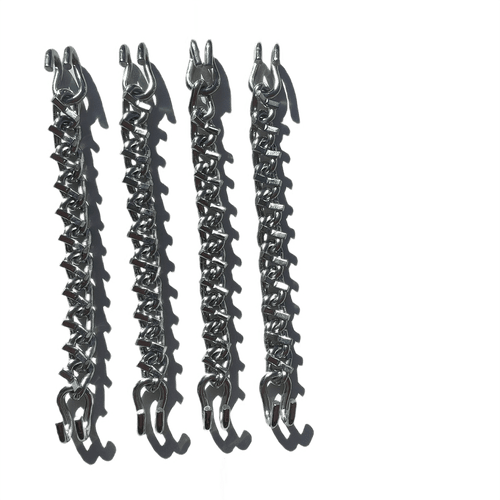 Tirechain Cross Chains 3/8 Thick, 16 Link, V-Bar Sold Per 4 Pieces ...