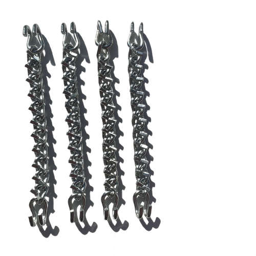 Tirechain Cross Chains 3/8 Thick, 16 Link, V-Bar Sold Per 4 Pieces ...
