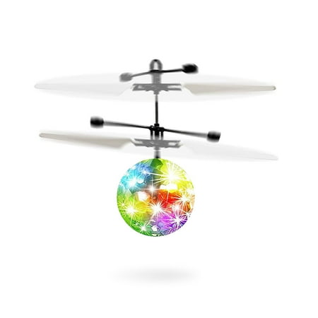 wuaynoat Flying Ball Flash LED USB Remote Control Infrared Sensor ...