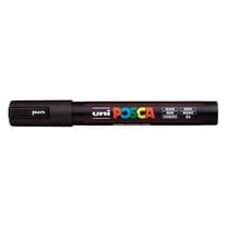 POSCA Paint Marker, PC-7M, Broad Bullet, Black, Water-Based - Walmart.com