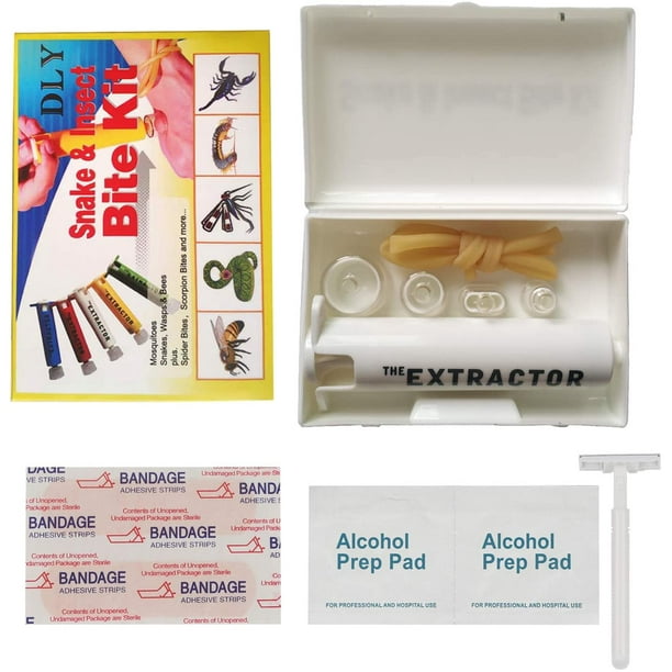 Snake Bite Kit, Bee Sting Kit, Emergency First Aid Supplies, Venom ...