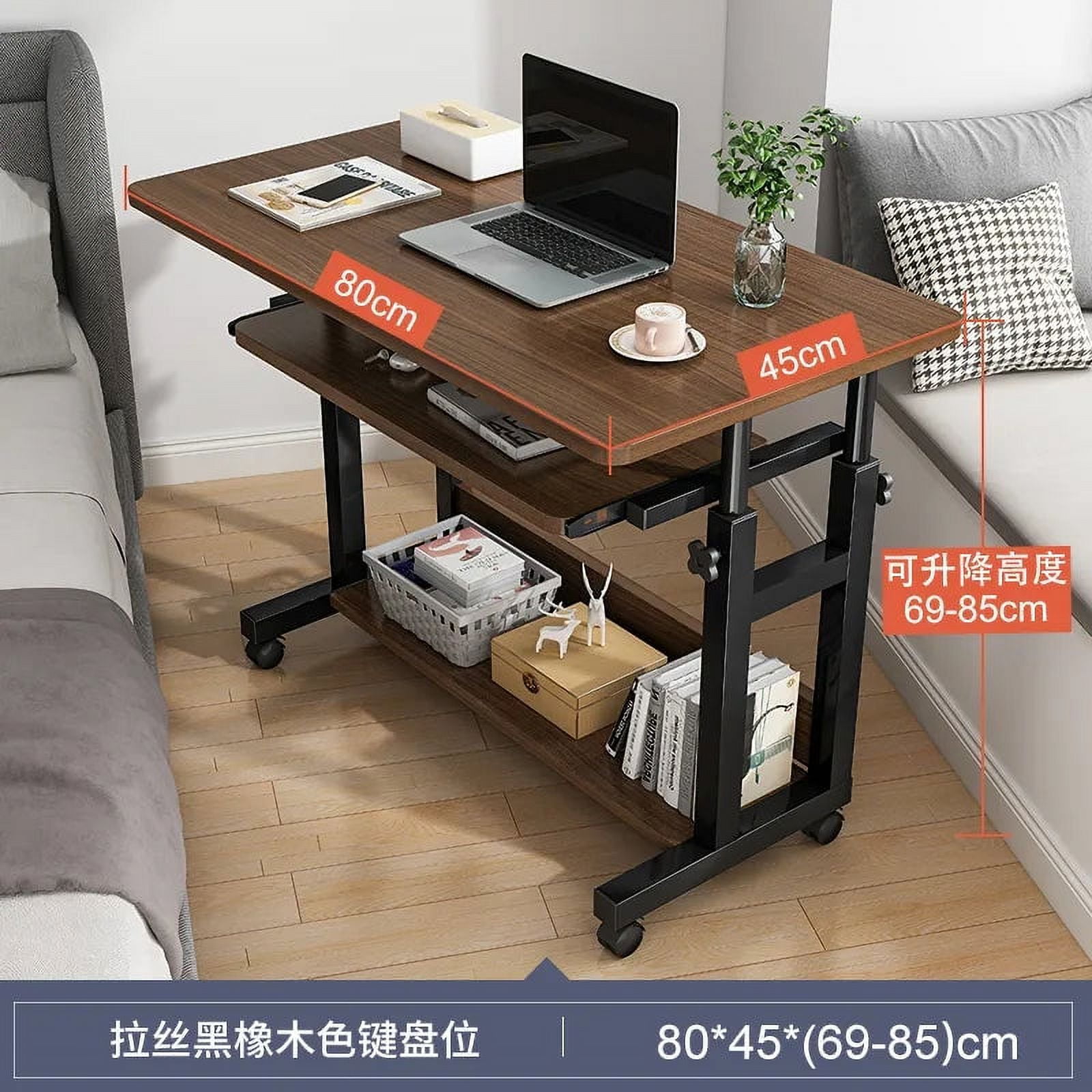 Movable Computer Table Living Room Bedroom Leisure Side Laptop Desk ...