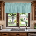 Aqua Valances for Windows, Natural Solid Color Organic Mottling Texture ...
