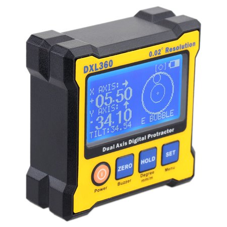 Protracteur A Angle Numerique Dxl360 A Double Axe A Double Axe Avec 5 ...
