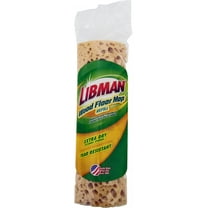 Libman Wood Floor Sponge Mop Refill, 10-inch Extra-Dry, Microfiber ...