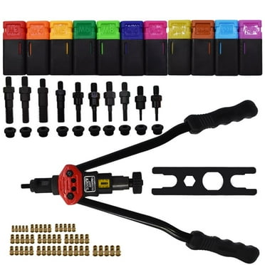 Astro Pneumatic Tool 1452 XL Nut/Thread Setting Hand Riveter Kit 1/2 ...