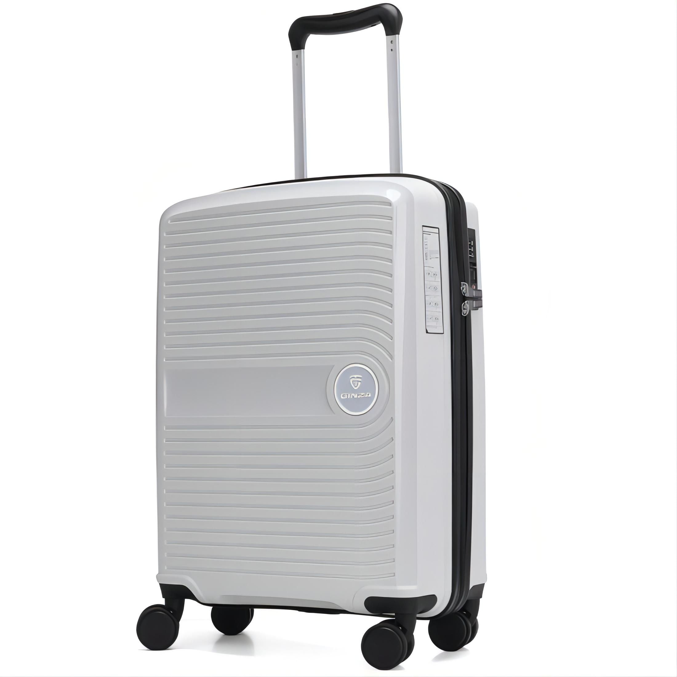 Ginza Travel 28 inch Hard Shell Luggage Double Spinner Wheels 2-Year ...