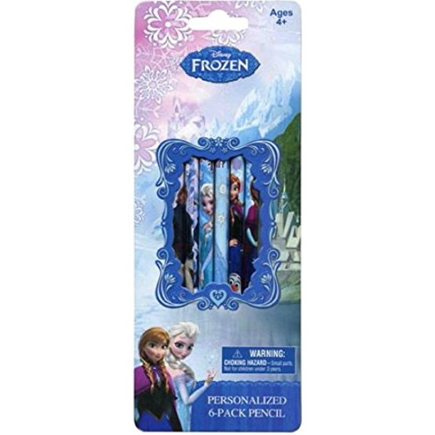 Disney Frozen Wood Pencils - Pack of 6 - Walmart.com