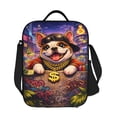 Animal Dog Lunch Bag Insulated Thermal Lunch Box with Shoulder Strap ...
