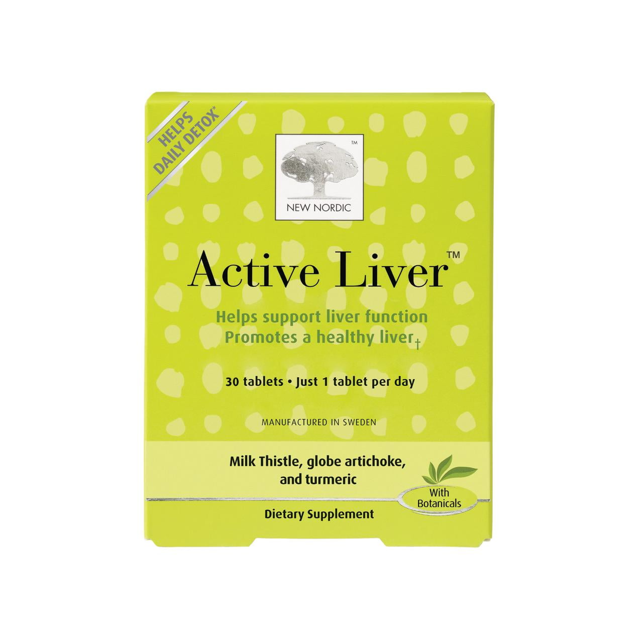 Active Liver, 30 Tablets, New Nordic - Walmart.com