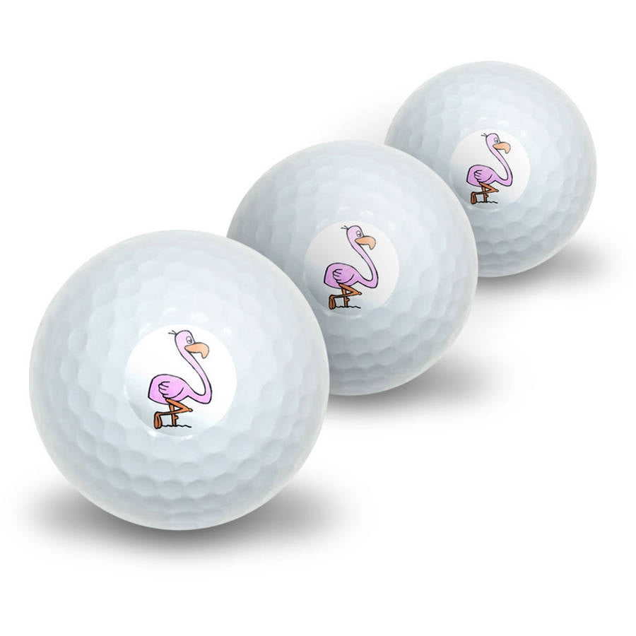 Pink Flamingo Novelty Golf Balls, 3pk - Walmart.com