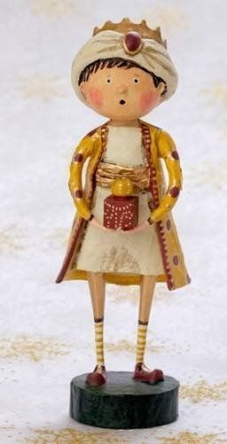 WEE WISE MAN Whimsical Christmas Figurine 6.5" Tall, Lori Mitchell, by ...