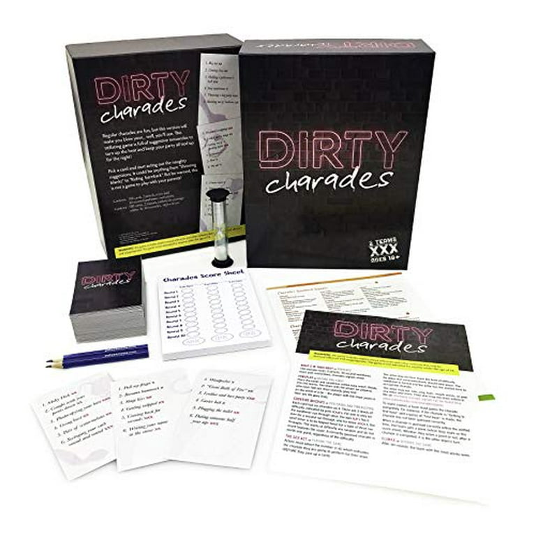 Dirty Adult Charades Ideas Cards