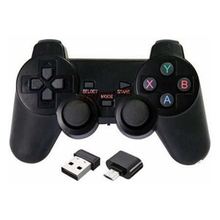Wireless USB Game Controller Gamepad Joystick for Android TV Box ...