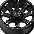 20x9 Gear Off Road 738MB Switchback Blk Mach Wheel 6x135/6x5.5 (18mm ...