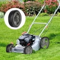 2PCS 8 inch Lawn Mower Wheels Front Drive - Heavy Duty Rubber Tires for ...