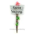 Midwest Design Imports 55850 Fairies Welcome Sign, 4.5-inch Height ...