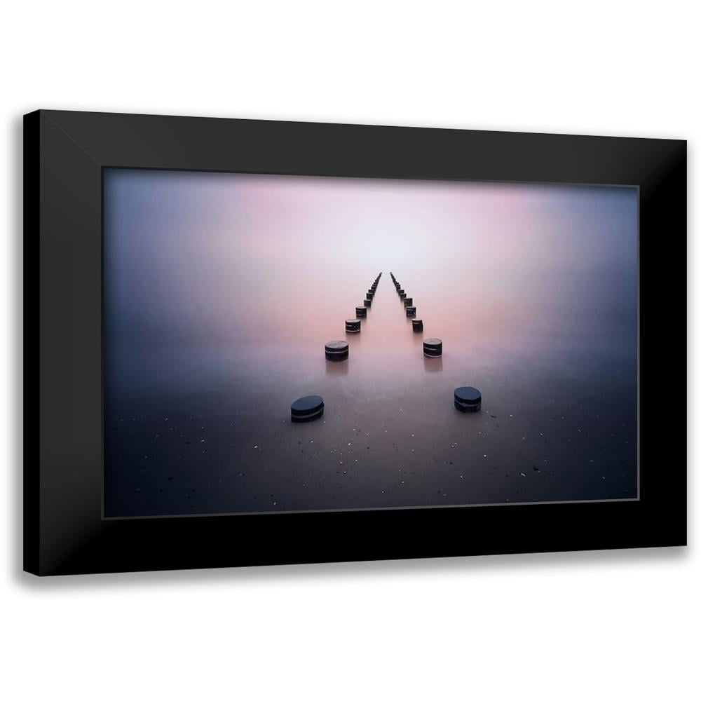 Jubic, Srecko 18x13 Black Modern Framed Museum Art Print Titled - Alone ...