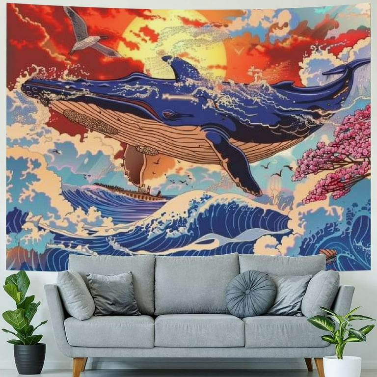 Trippy Art Psychedelic Ocean Whale Psychedelic Mind Art By Rory