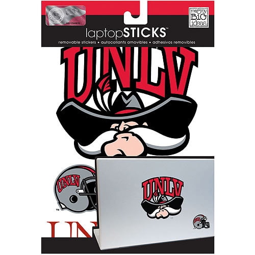 NCAA Removable Laptop Sticker, UNLV Rebels - Walmart.com