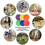 Spot Markers, 9inch No Slip Rubber Agility Markers for Agility Dot for ...