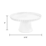 10" White Melamine Cake Stand by Celebrate It™ - Walmart.com