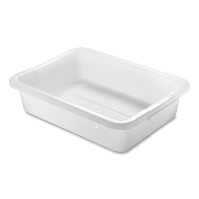 Rubbermaid RCP334992WHT Business Bus & Utility Box, White - Walmart.com